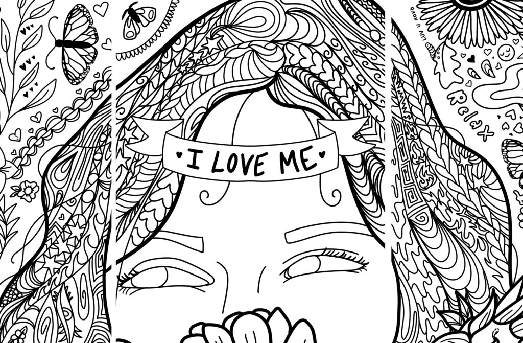 Color Me! A Coloring Book of Angela George by Angela George - Ángela's ...